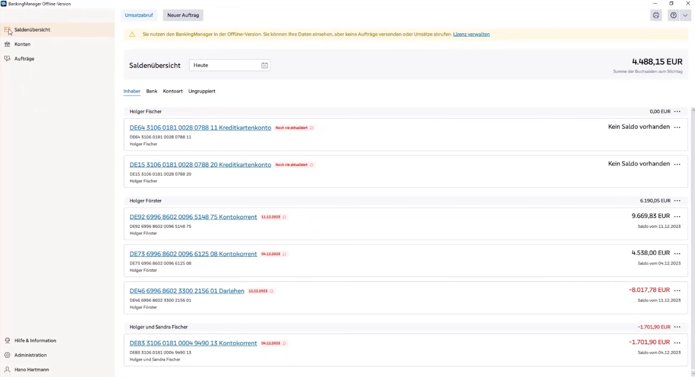 my-vr-shop.de - BankingManager Plus (inkl. Lastschriftmodul) - 1 Nutzer ...
